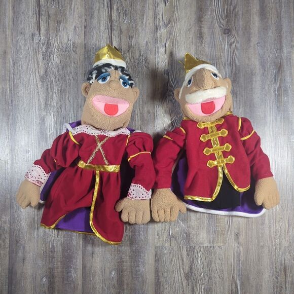 Melissa & Doug | Toys | Melissa Doug Hand Puppets Muppet King Queen 4 ...